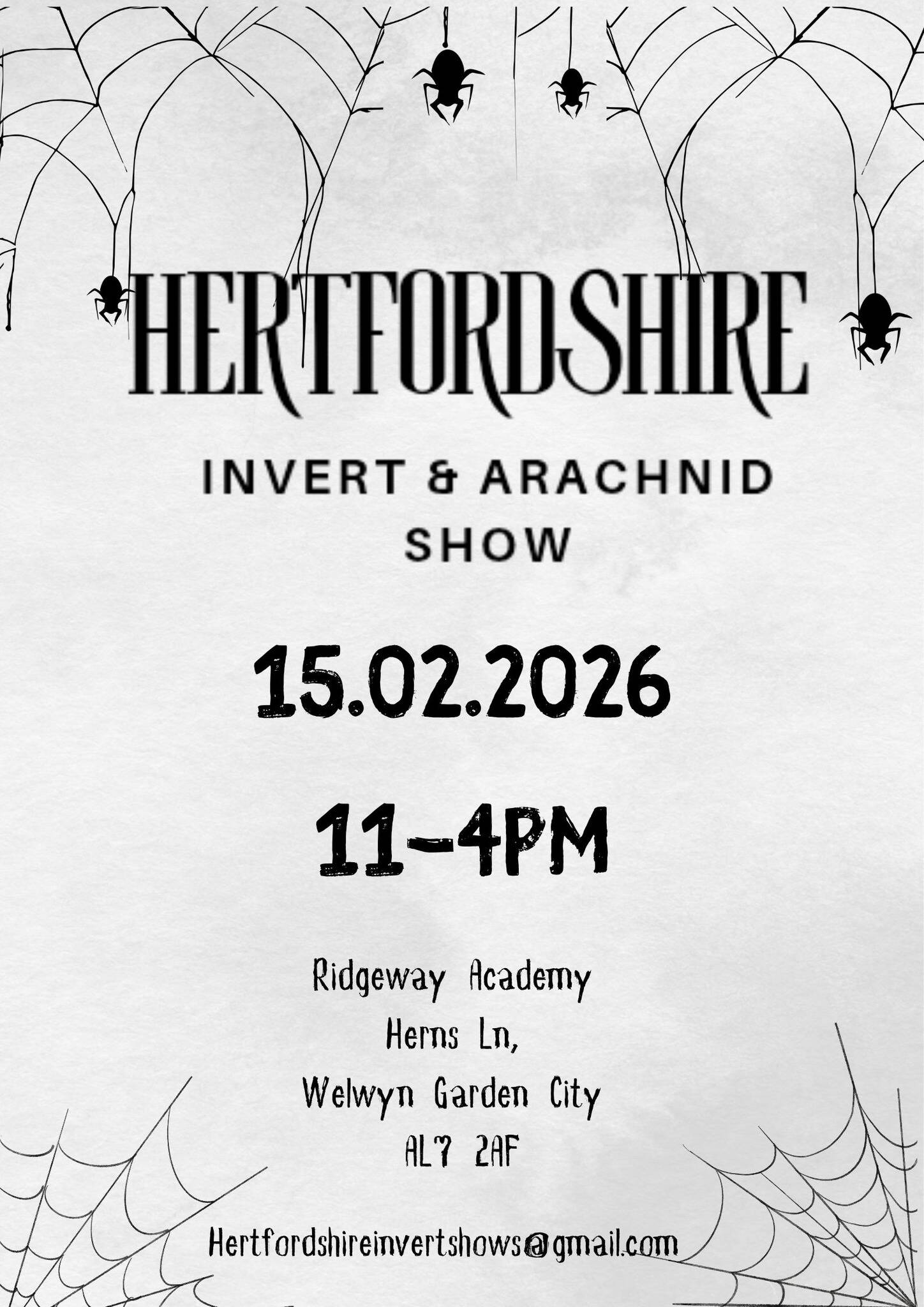 hertfordshire invert & arachnid show